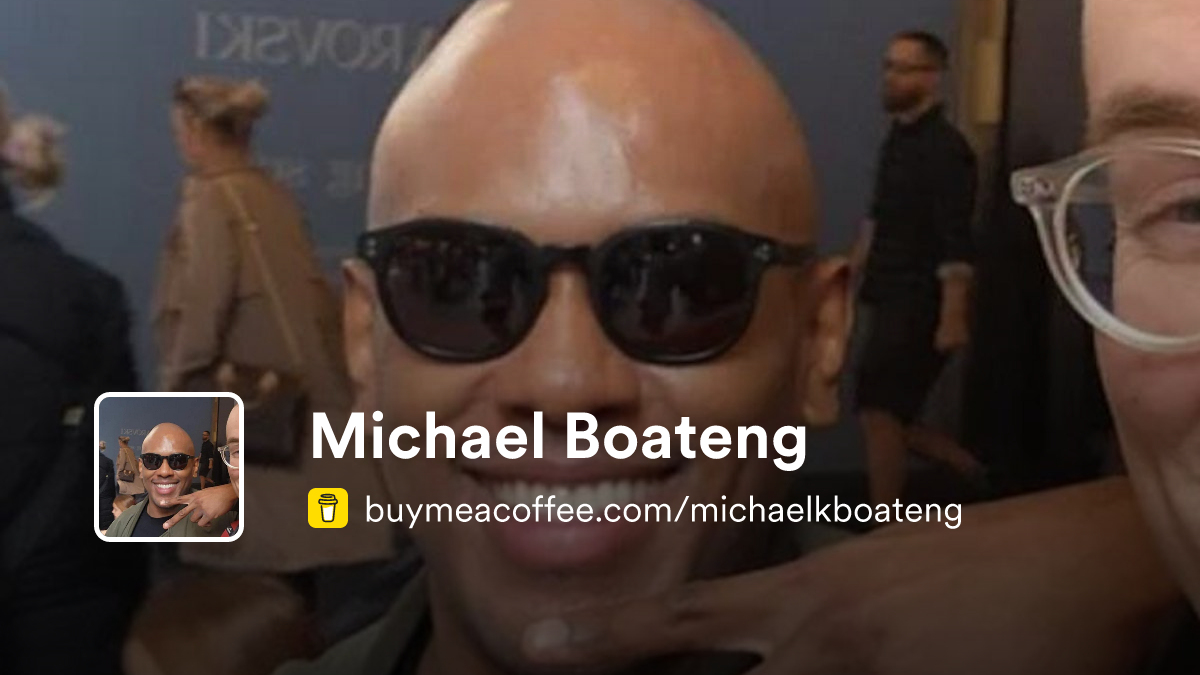 Michael Boateng - Buymeacoffee