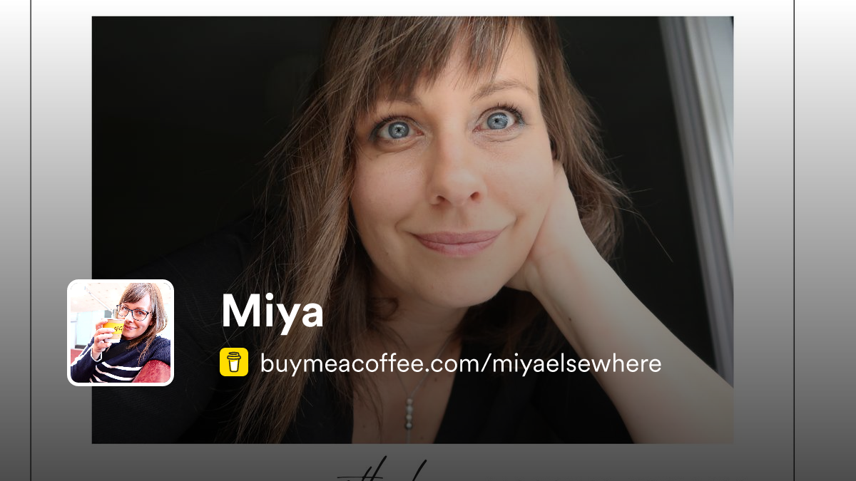 Miya - Buymeacoffee