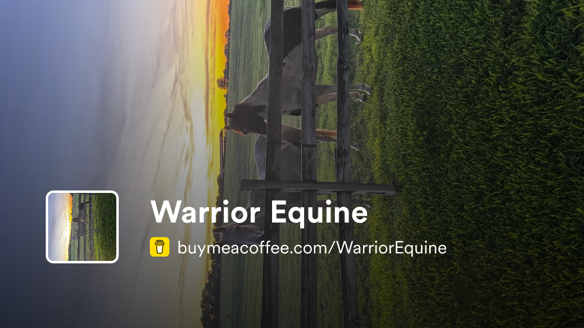 Warrior Equine - Buymeacoffee