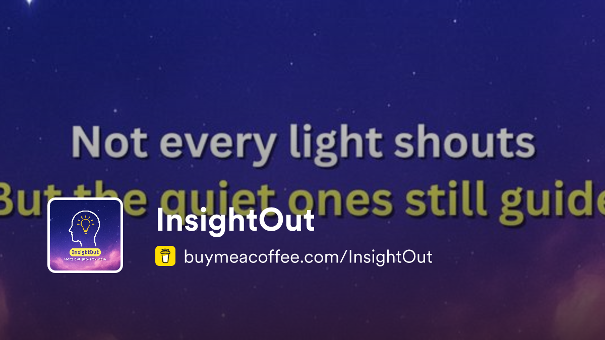 InsightOut - Buymeacoffee