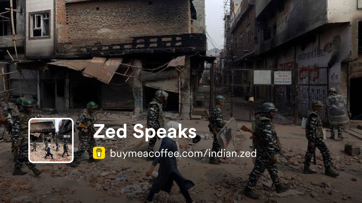 Zed Speaks - Buymeacoffee