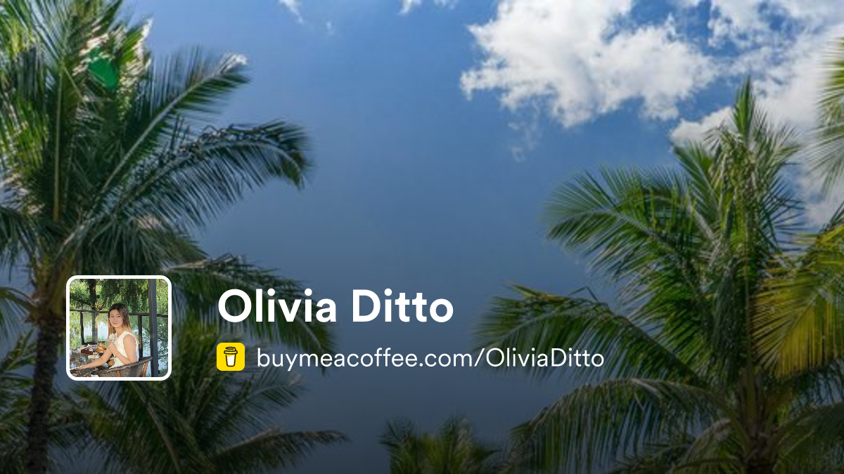 Olivia Ditto - Buymeacoffee