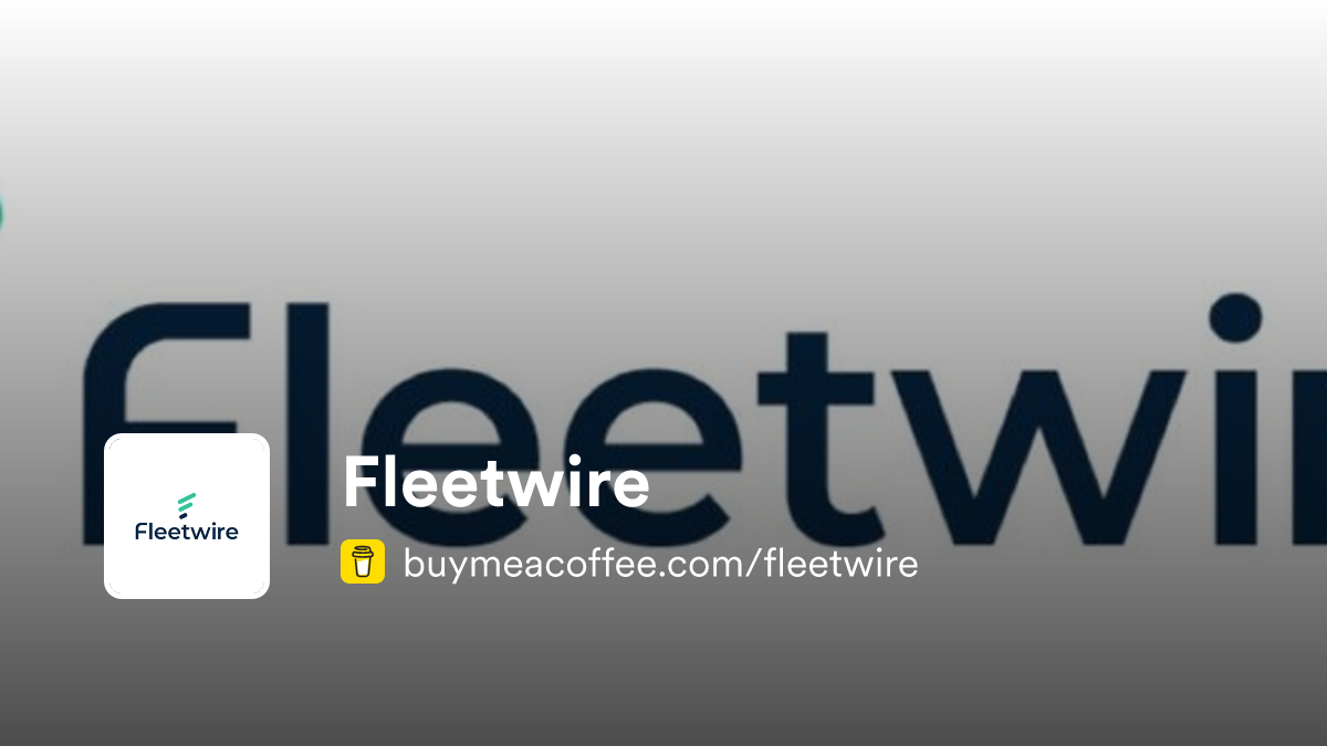 Fleetwire - Buymeacoffee
