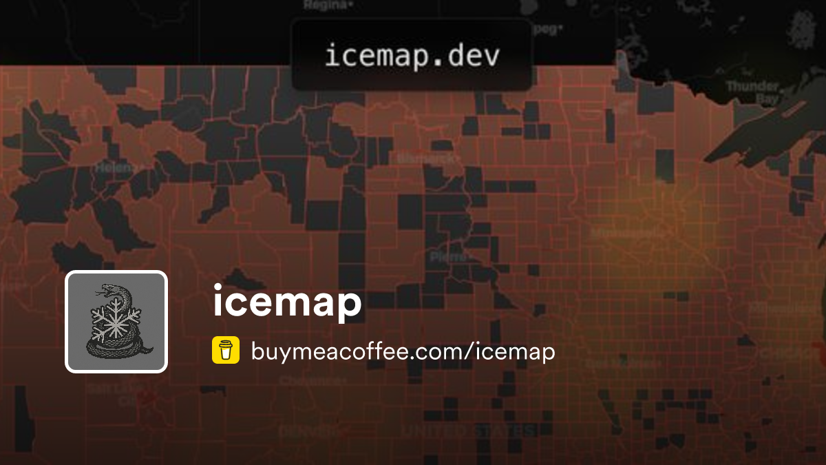 icemap - Buymeacoffee