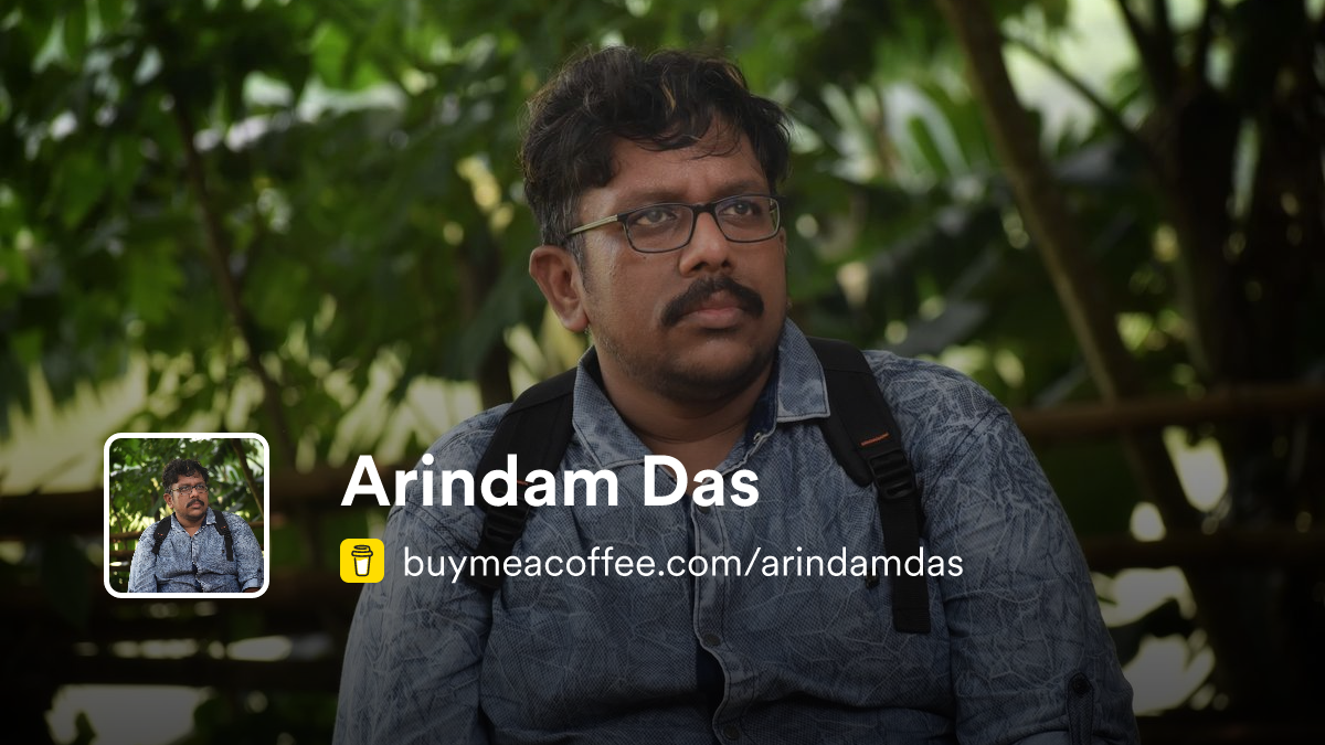 Arindam Das - Buymeacoffee