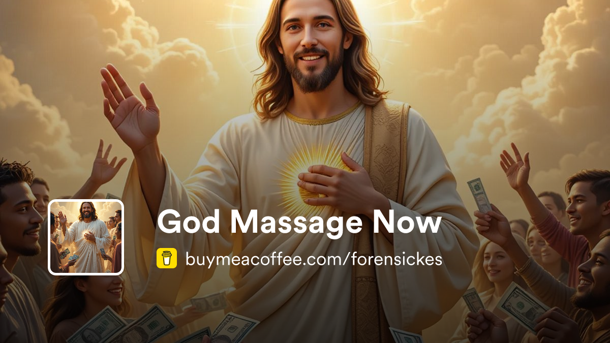 God Massage Now - Buymeacoffee