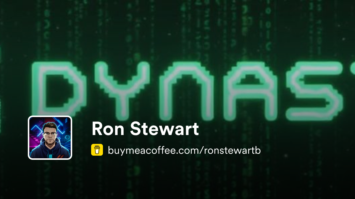 Ron Stewart - Buymeacoffee