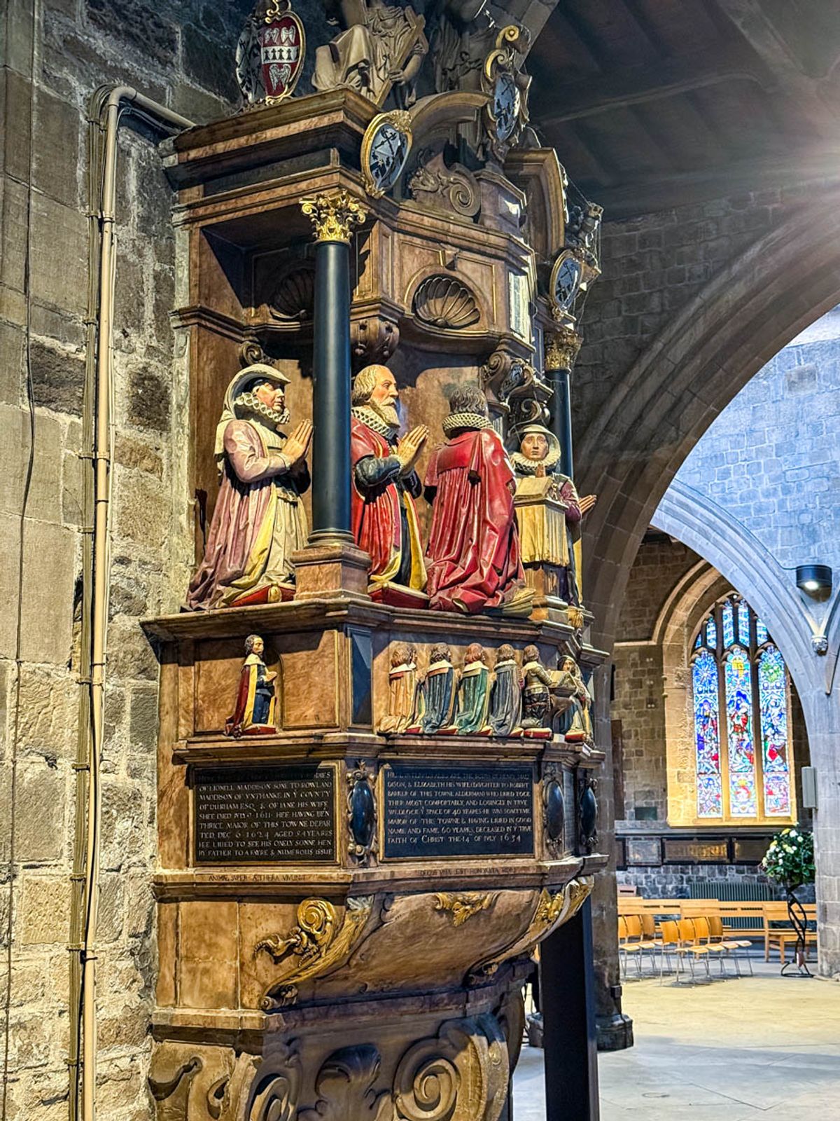 Maddison Monument at the Cathedral Church St Nicholas, Newcastle upon ...