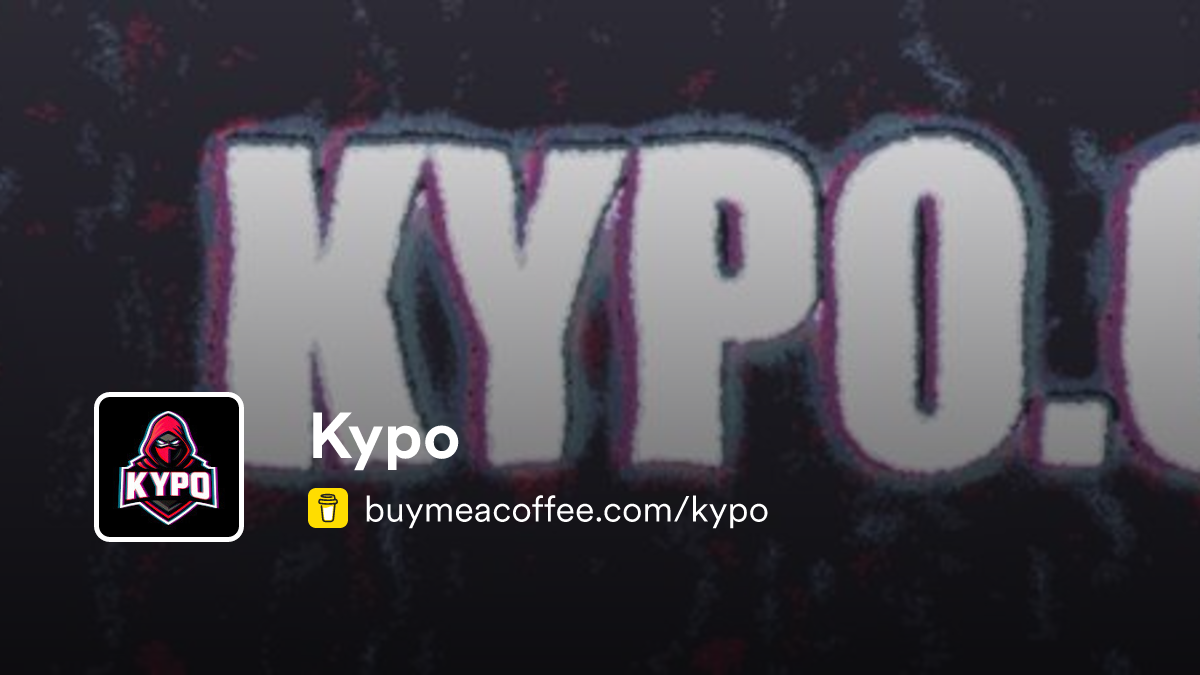 Kypo - Buymeacoffee