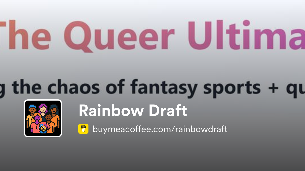Rainbow Draft - Buymeacoffee