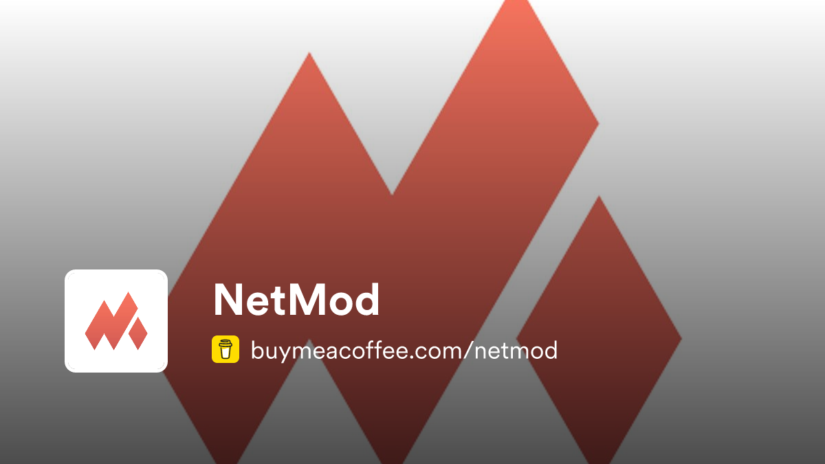 NetMod - Buymeacoffee