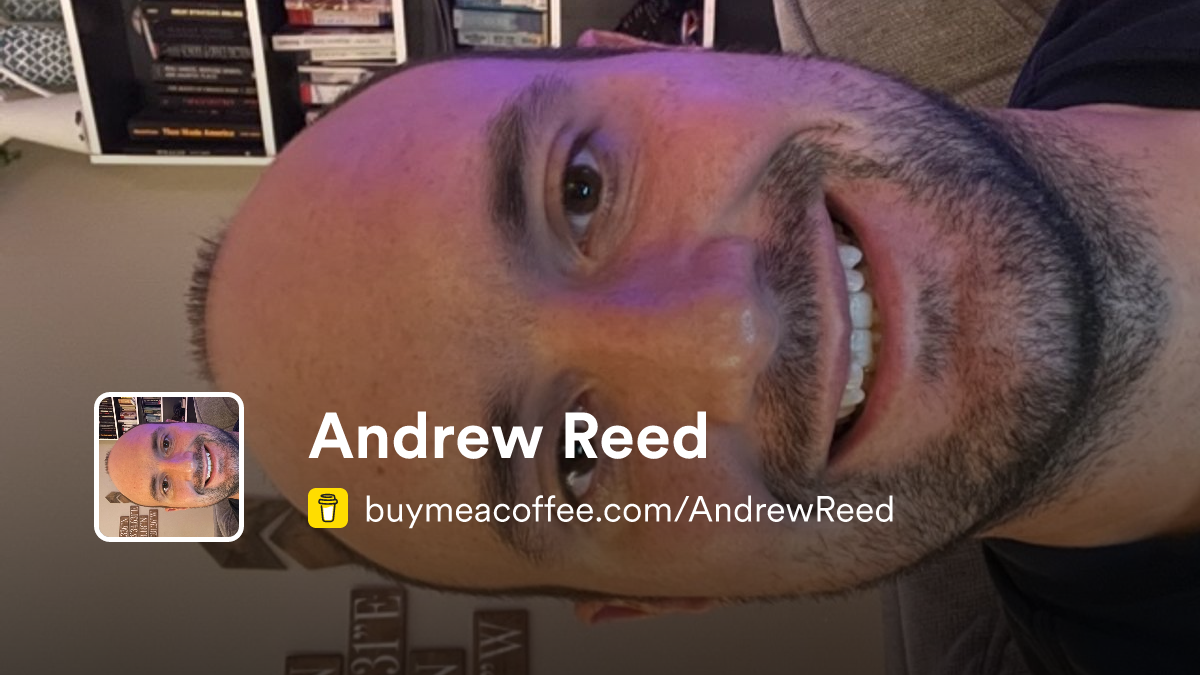 Andrew Reed - Buymeacoffee