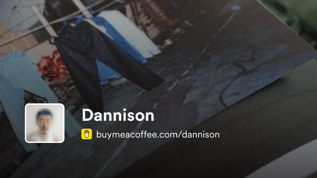 Dannison - Buymeacoffee