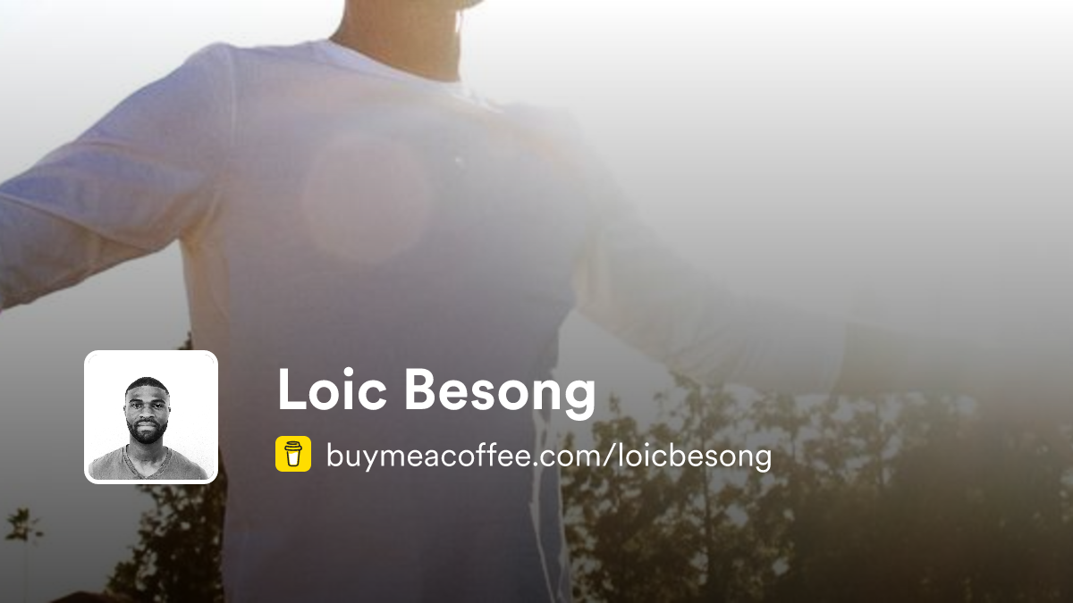 Loic Besong - Buymeacoffee
