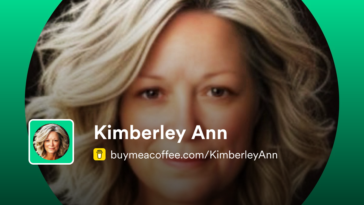 Kimberley Ann - Buymeacoffee