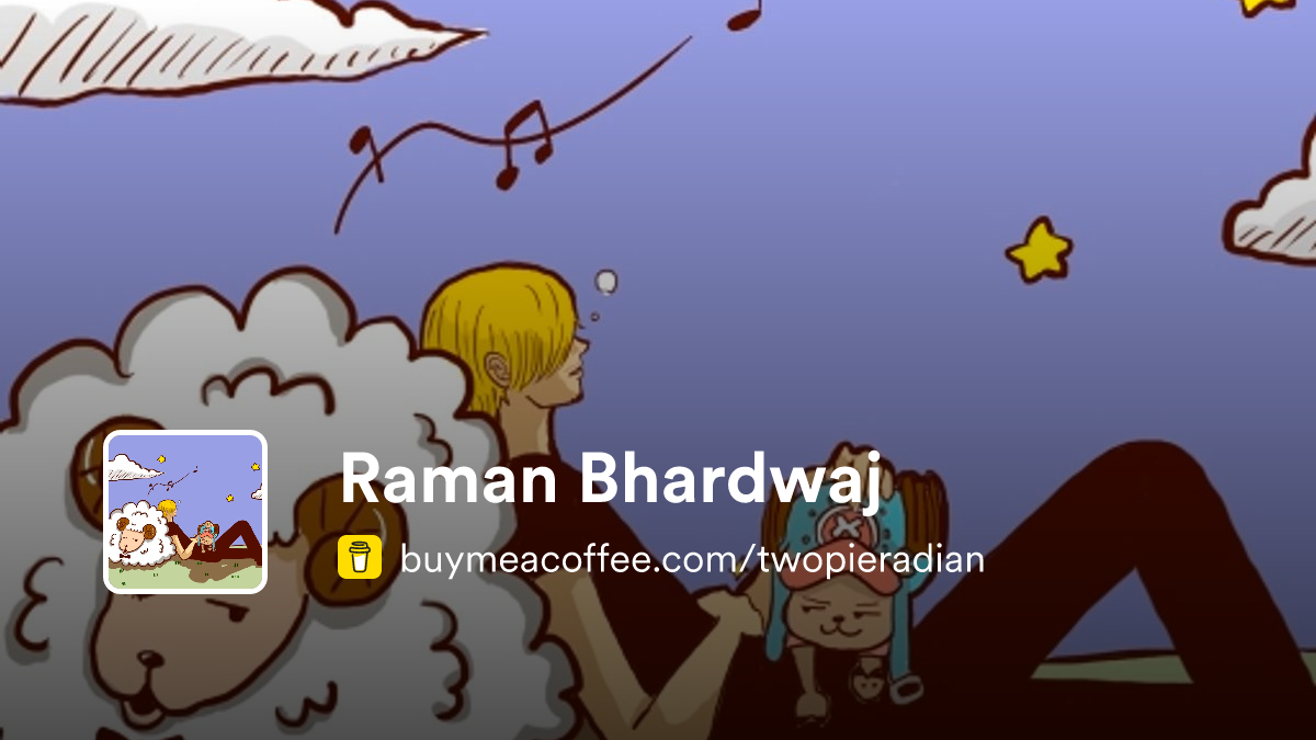 Raman Bhardwaj - Buymeacoffee