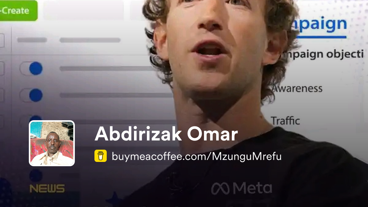 Abdirizak Omar - Buymeacoffee