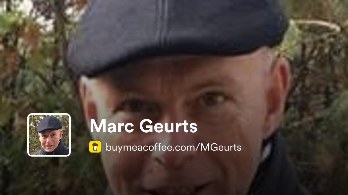 Marc Geurts - Buymeacoffee