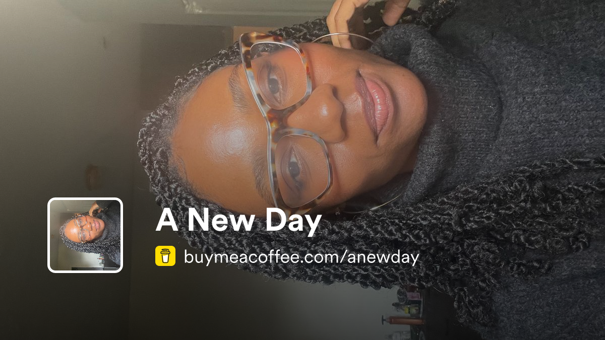 A New Day - Buymeacoffee