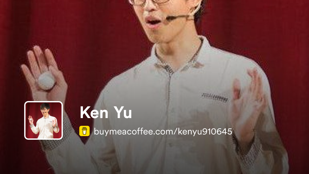 Ken Yu - Buymeacoffee
