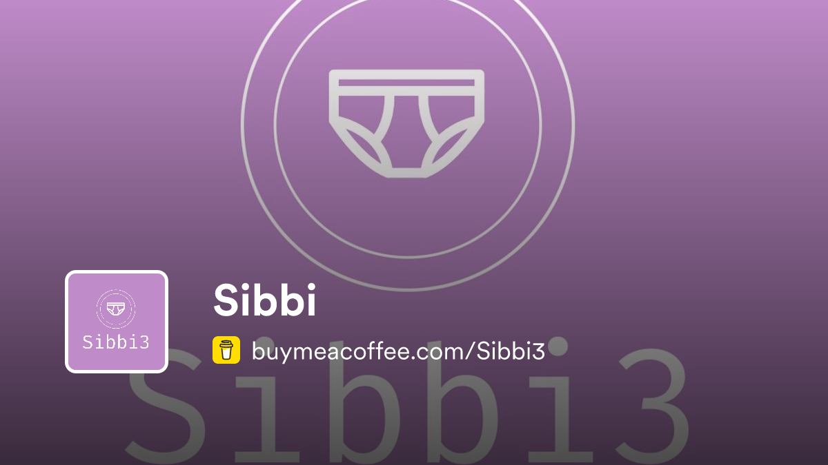Sibbi - Buymeacoffee