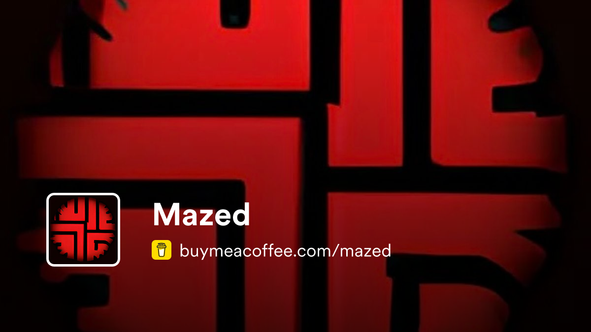 Mazed - Buymeacoffee