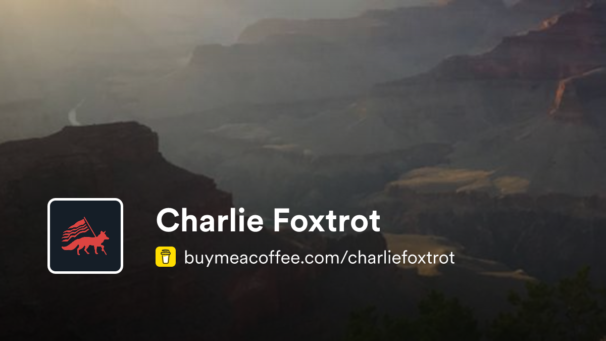 Charlie Foxtrot - Buymeacoffee