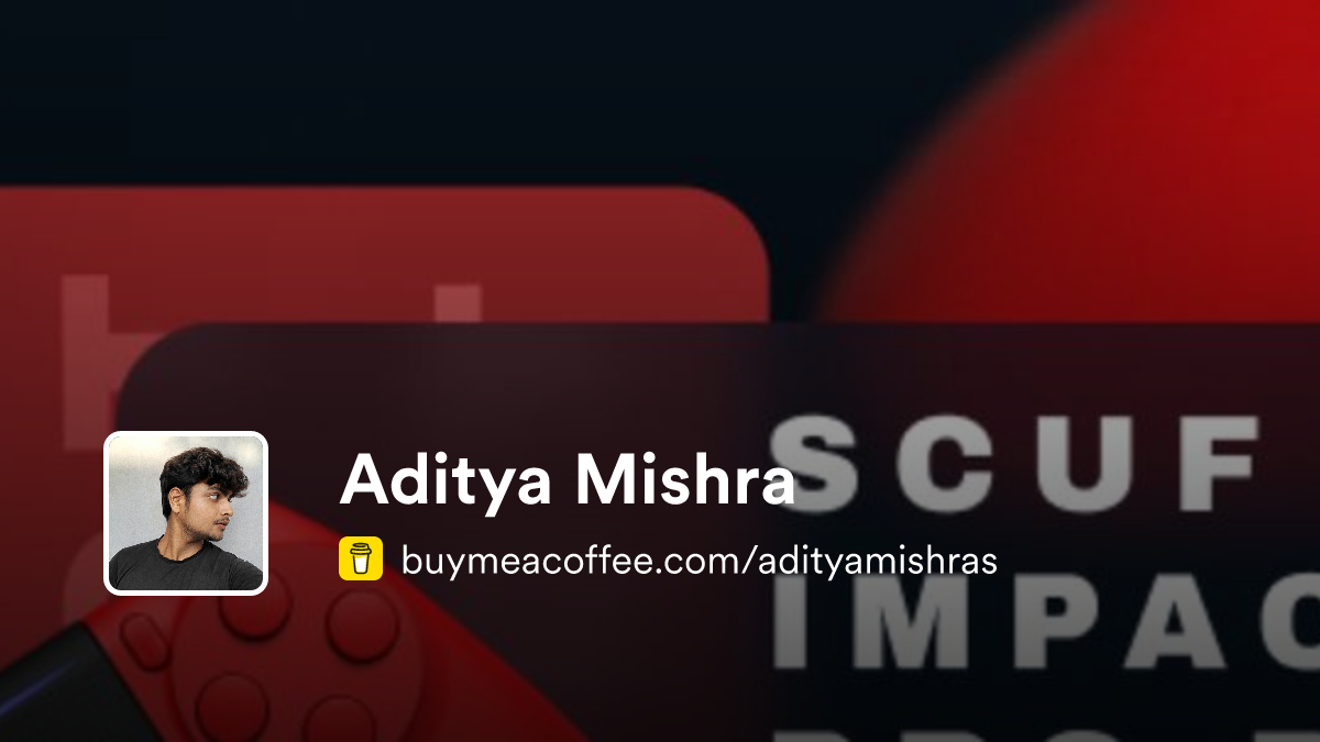 Aditya Mishra - Buymeacoffee