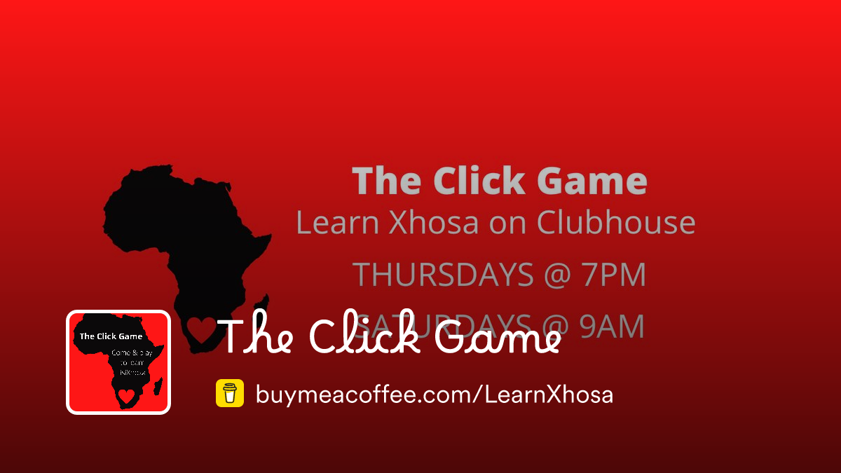 The Click Game is helping people to learn the Xhosa language of South ...