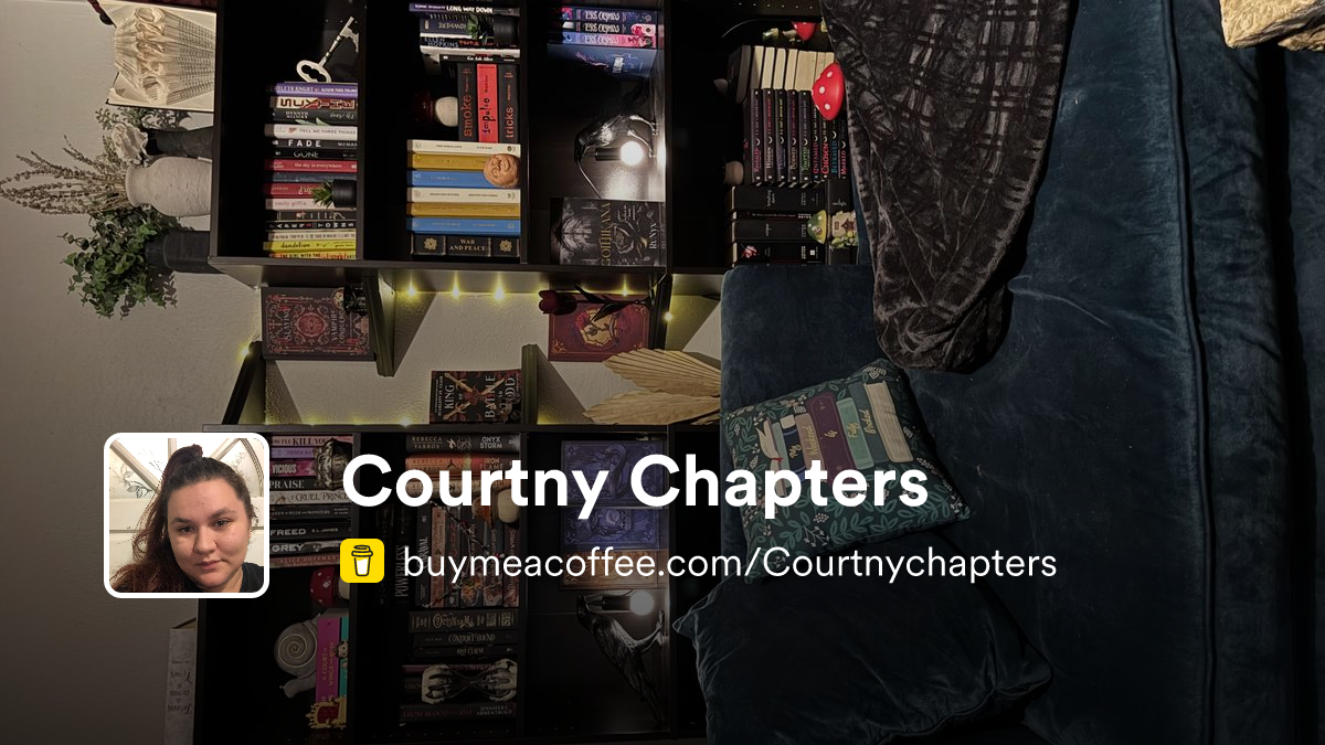 Courtny Chapters - Buymeacoffee