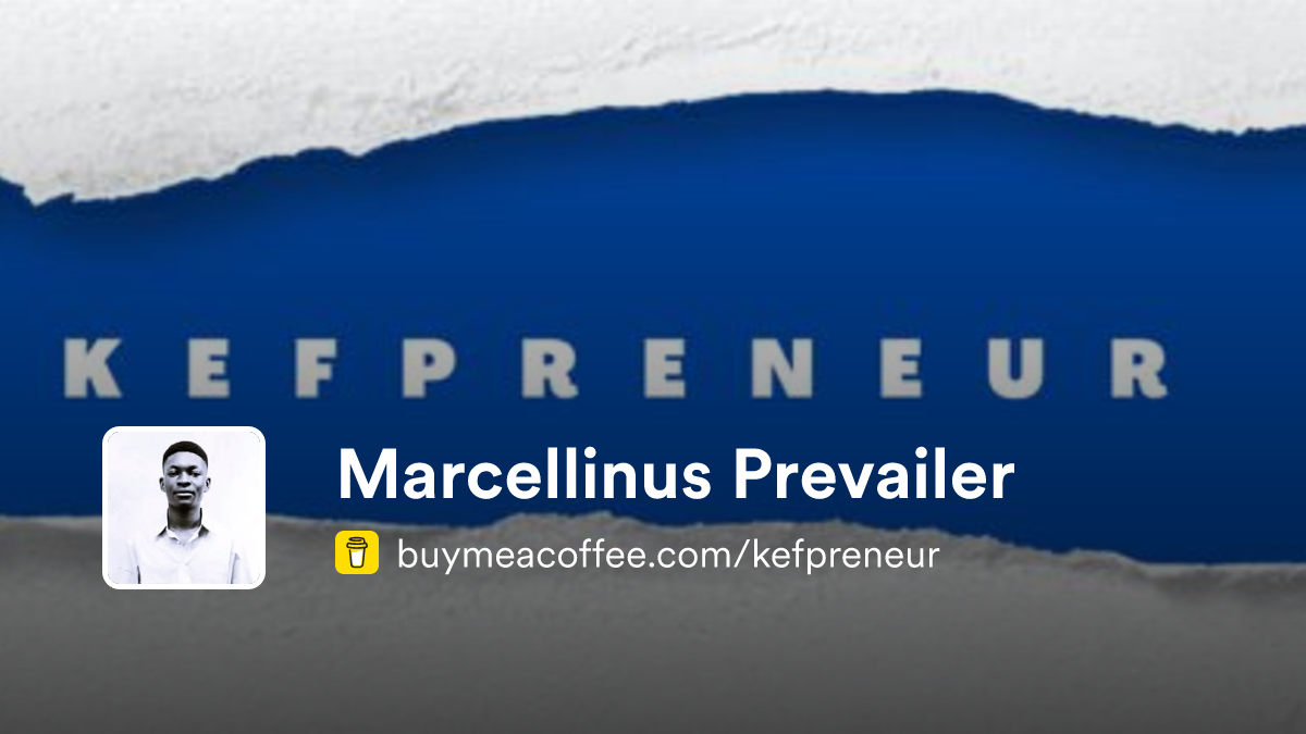 Marcellinus Prevailer - Buymeacoffee