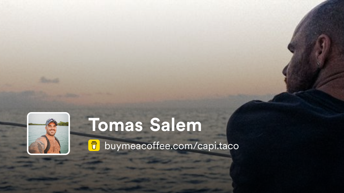 Tomas Salem is Storytelling - Buymeacoffee