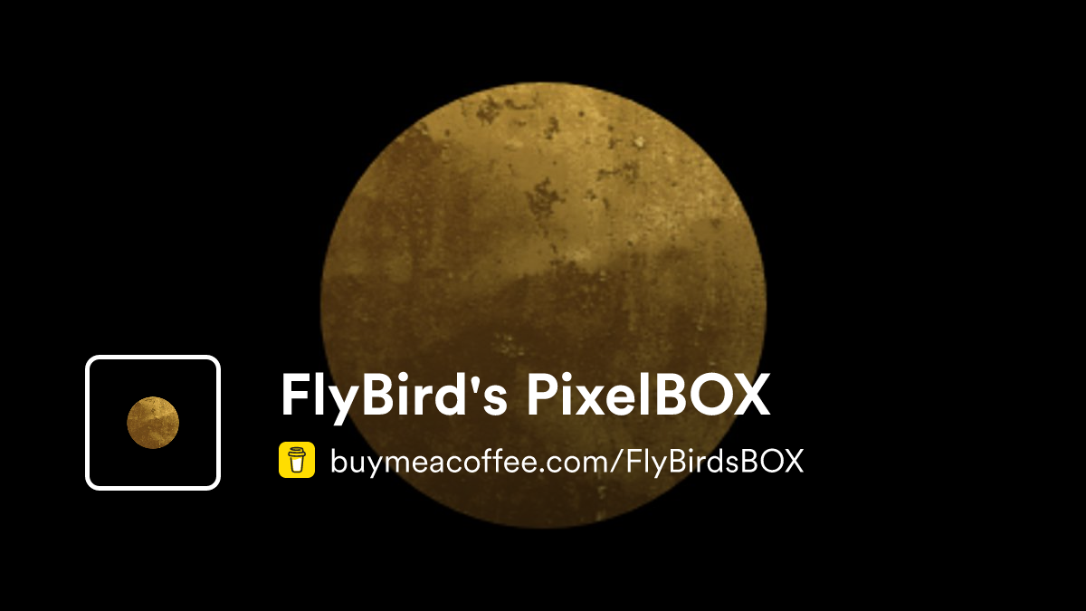FlyBird's PixelBOX - Buymeacoffee