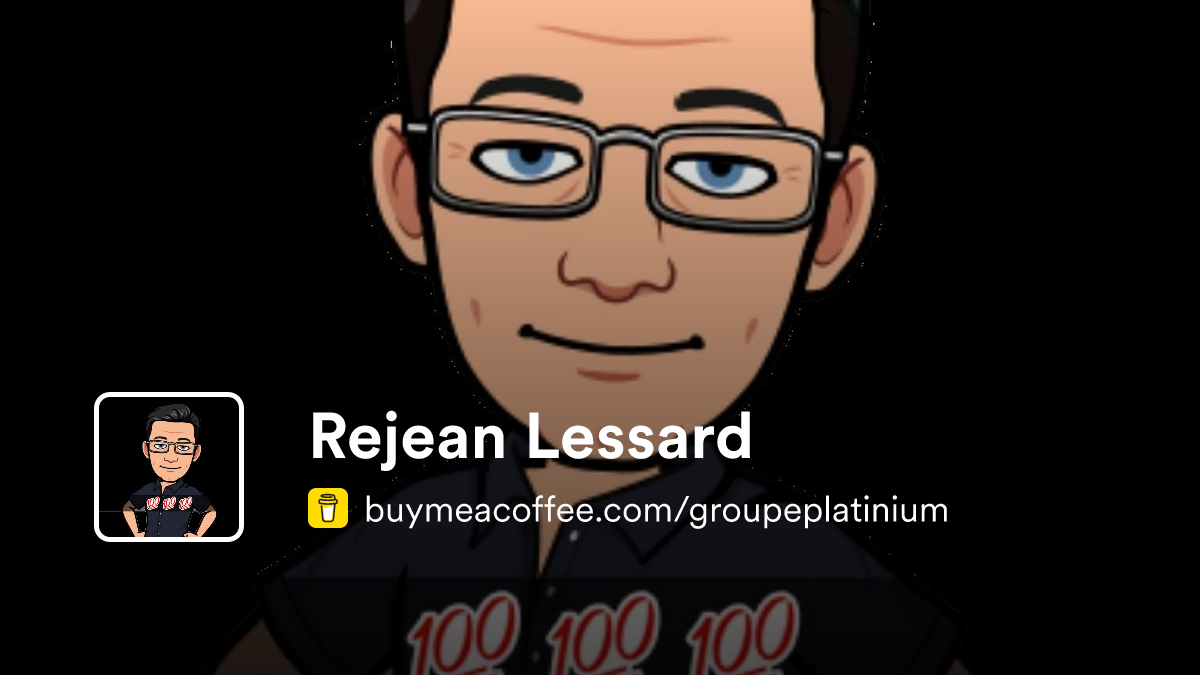 Rejean Lessard Buymeacoffee