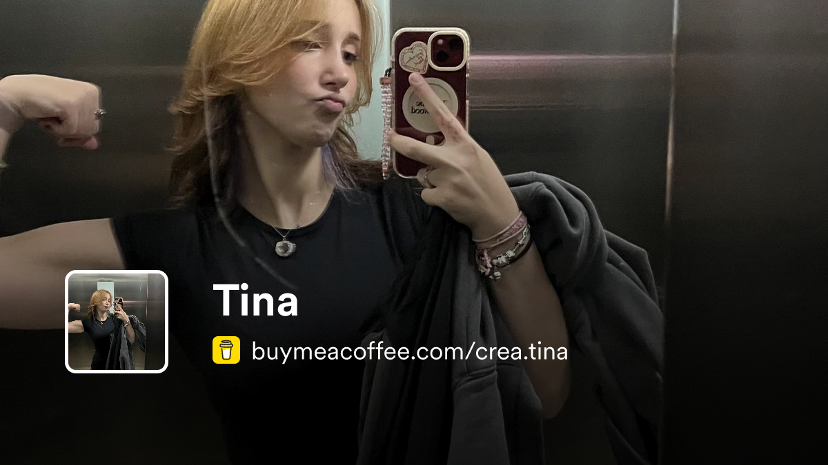 Tina - Buymeacoffee