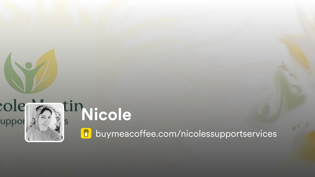 Nicole's Shop | Buy Me a Coffee - Buymeacoffee
