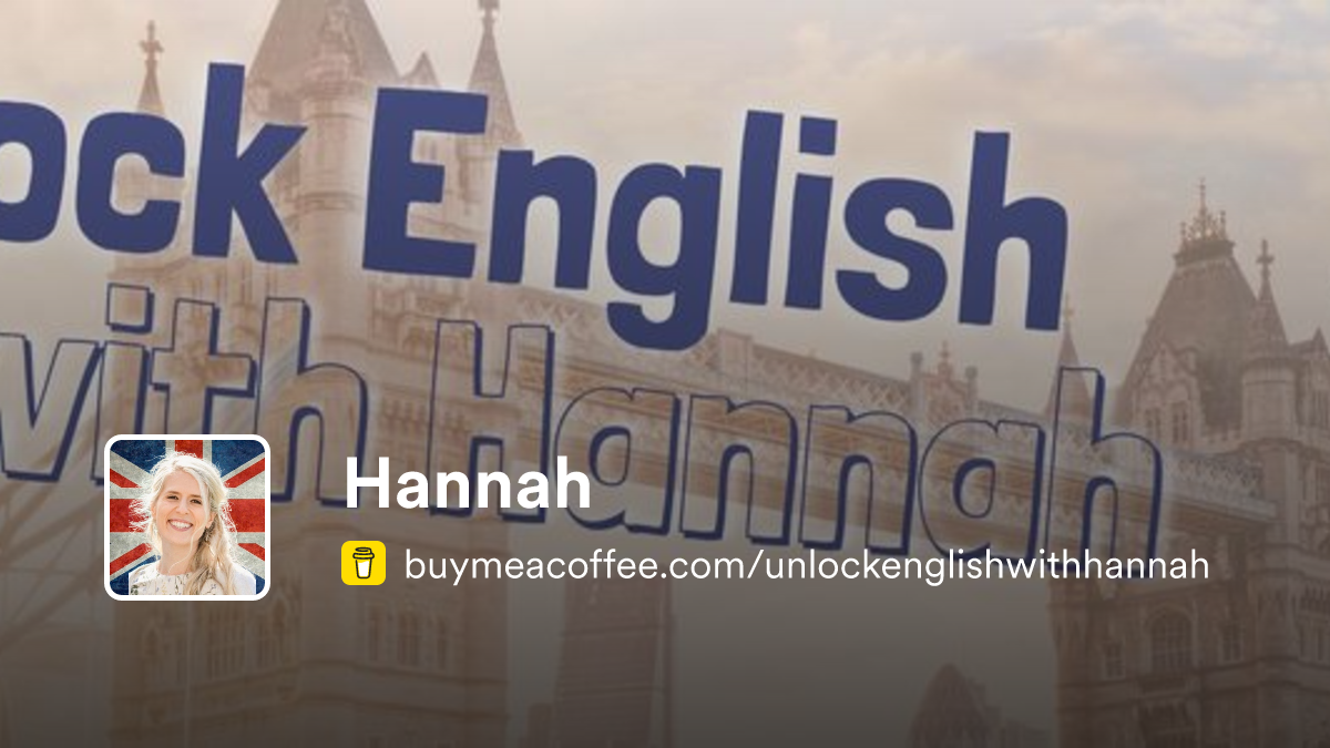 Hannah - Buymeacoffee