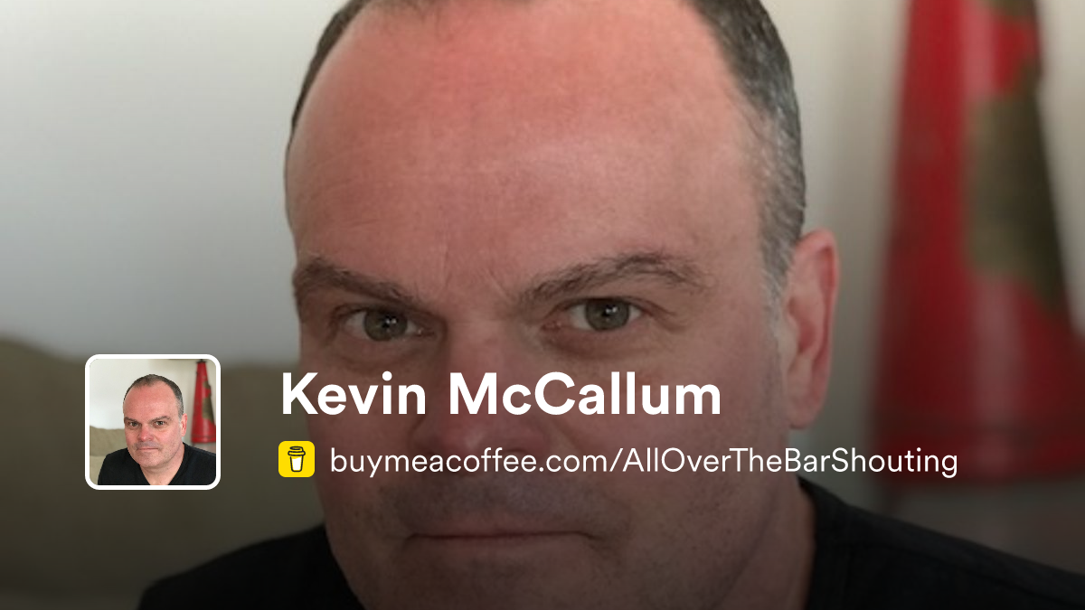 Kevin McCallum - Buymeacoffee