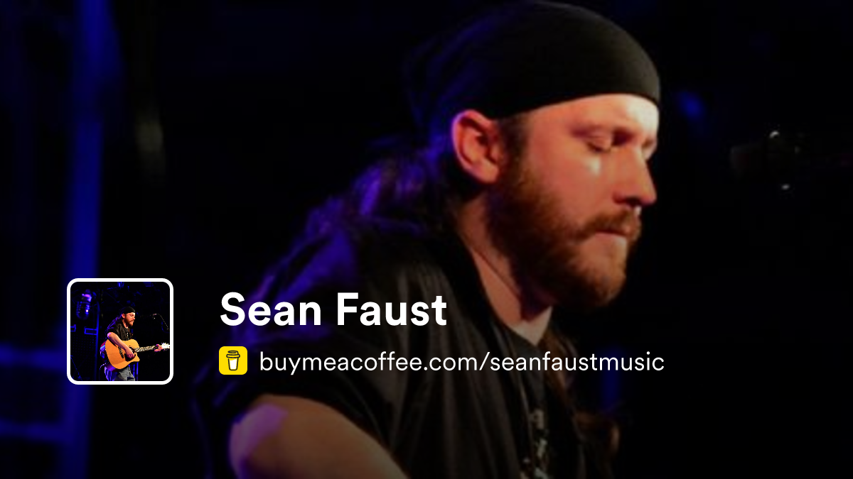 Sean Faust - Buymeacoffee
