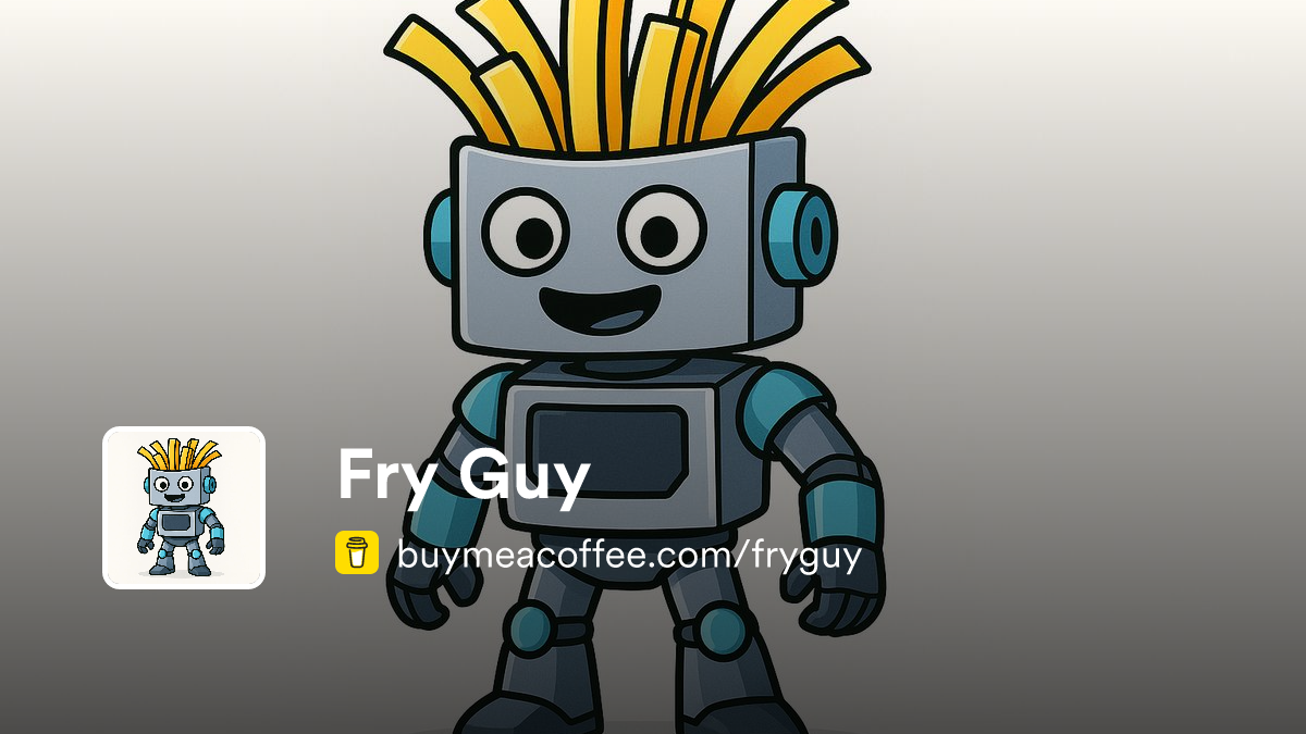 Fry Guy - Buymeacoffee