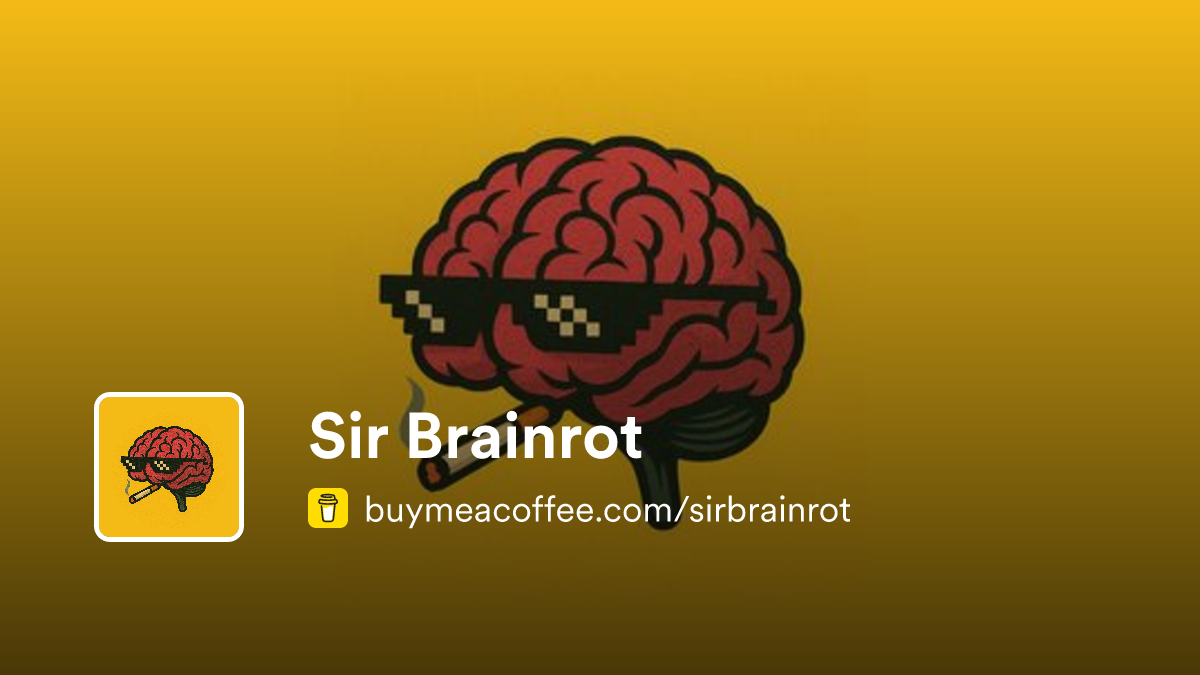 Sir Brainrot - Buymeacoffee