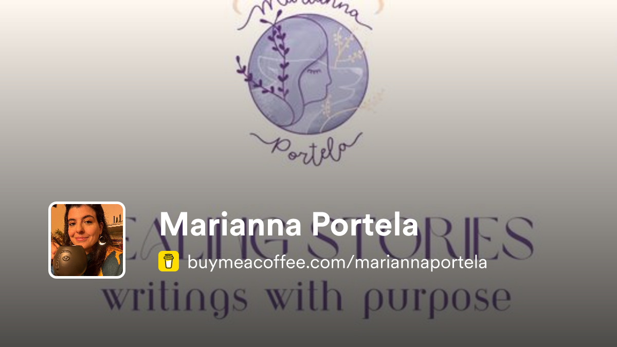 Marianna Portela - Buymeacoffee