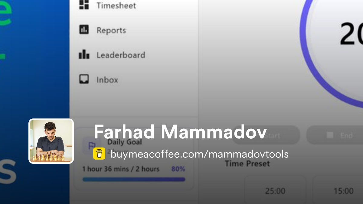 Farhad Mammadov - Buymeacoffee