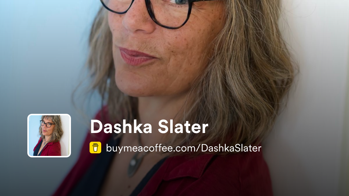 Dashka Slater - Buymeacoffee