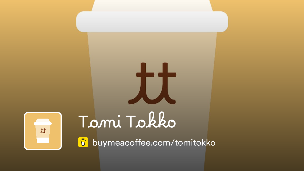 Tomi Tokko is creating Programming Tutorial about Python and Web Development - Buymeacoffee