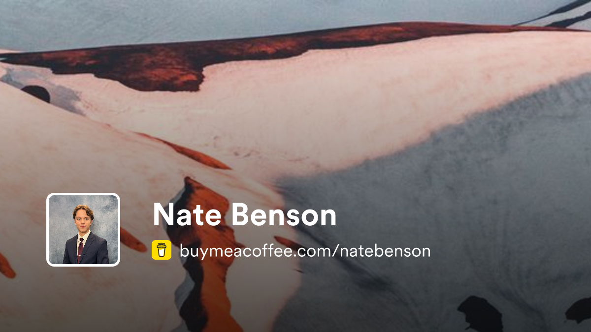 Nate Benson - Buymeacoffee