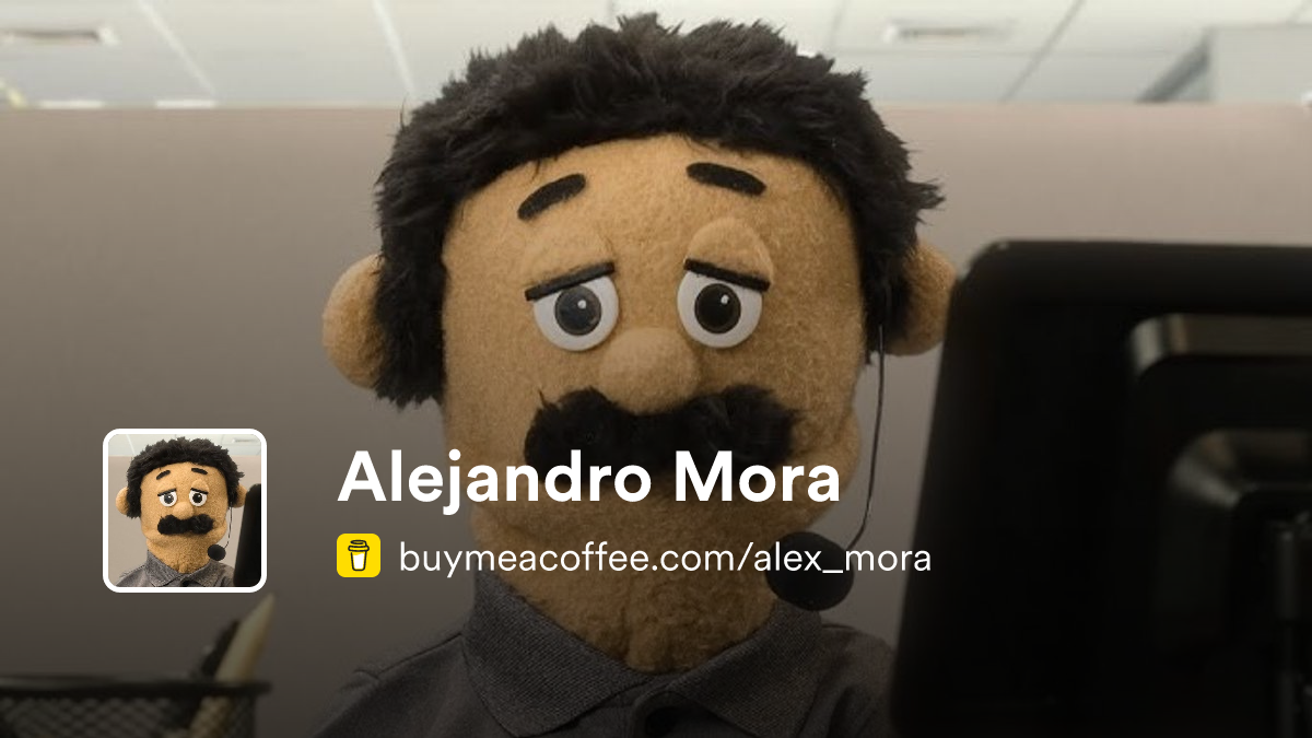Alejandro Mora - Buymeacoffee