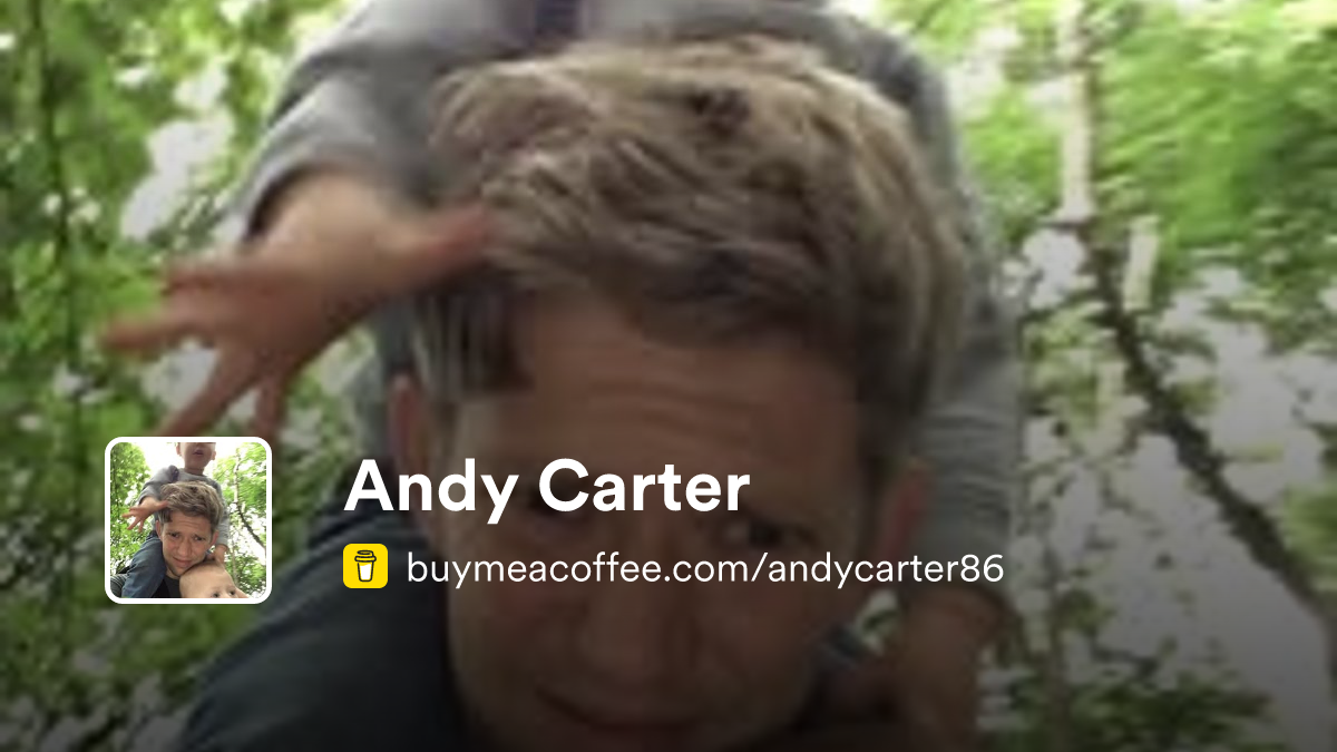 Andy Carter - Buymeacoffee