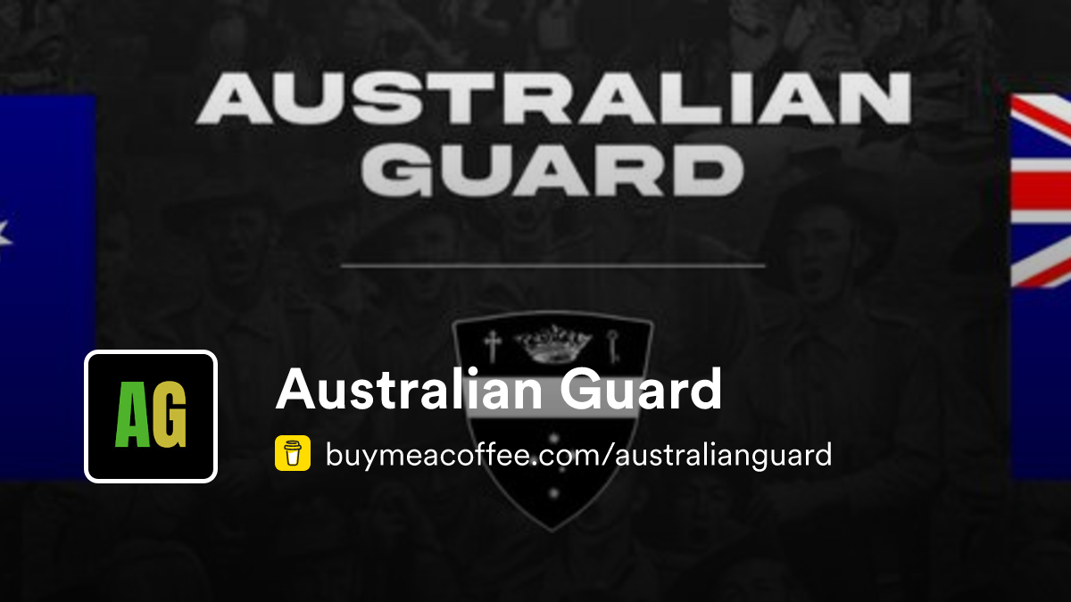 Australian Guard - Buymeacoffee
