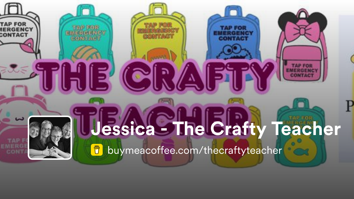 Jessica - The Crafty Teacher - Buymeacoffee